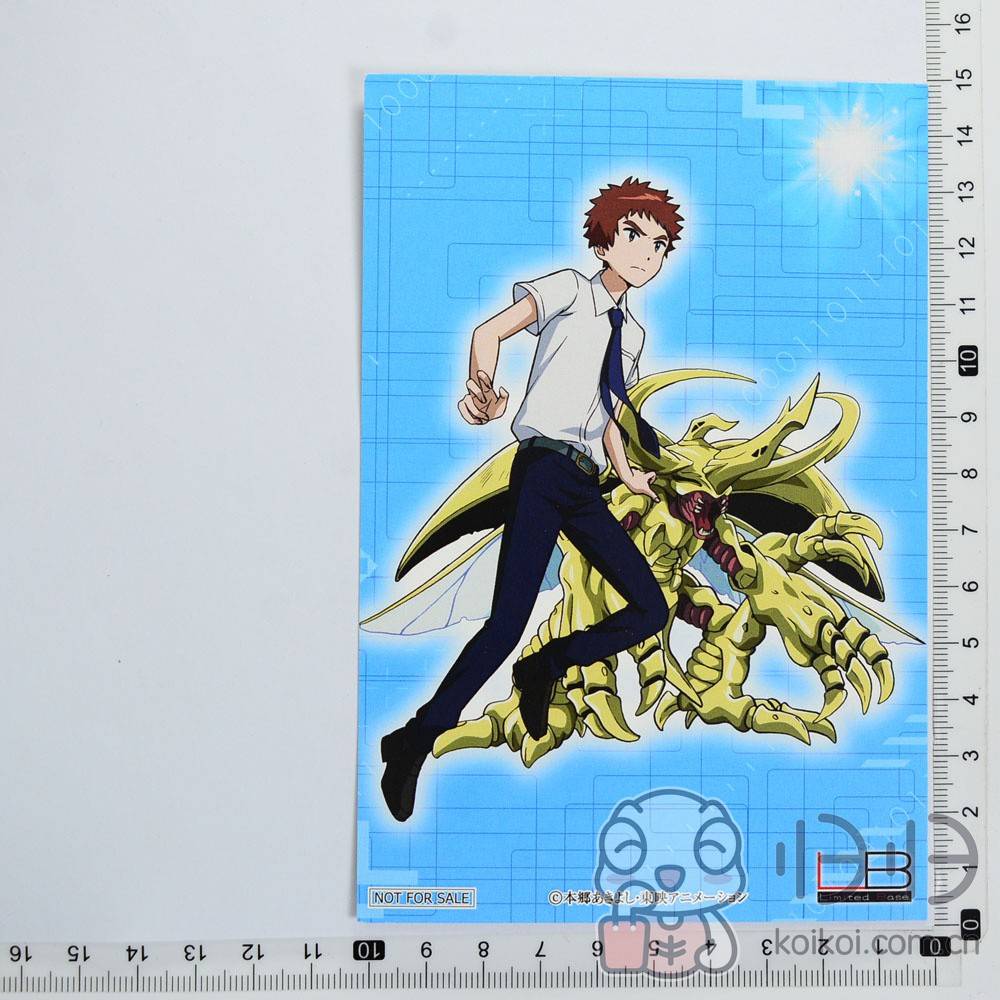 日版周边 数码宝贝大冒险tri デジモンアドベンチャー tri Limited Base限定 特典卡 泉光子郎赫拉克勒独角仙兽