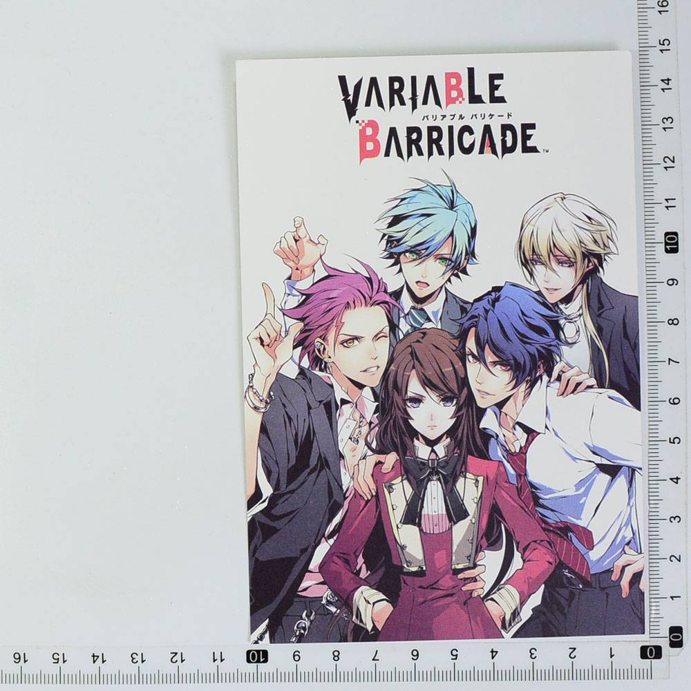 日版周边 百密一疏少女心 VARIABLE BARRICADE B'sLOG附录 明信片 集合